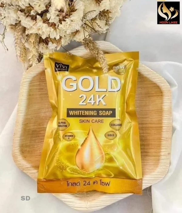 24k Gold Whitening Soap | BeautySolution